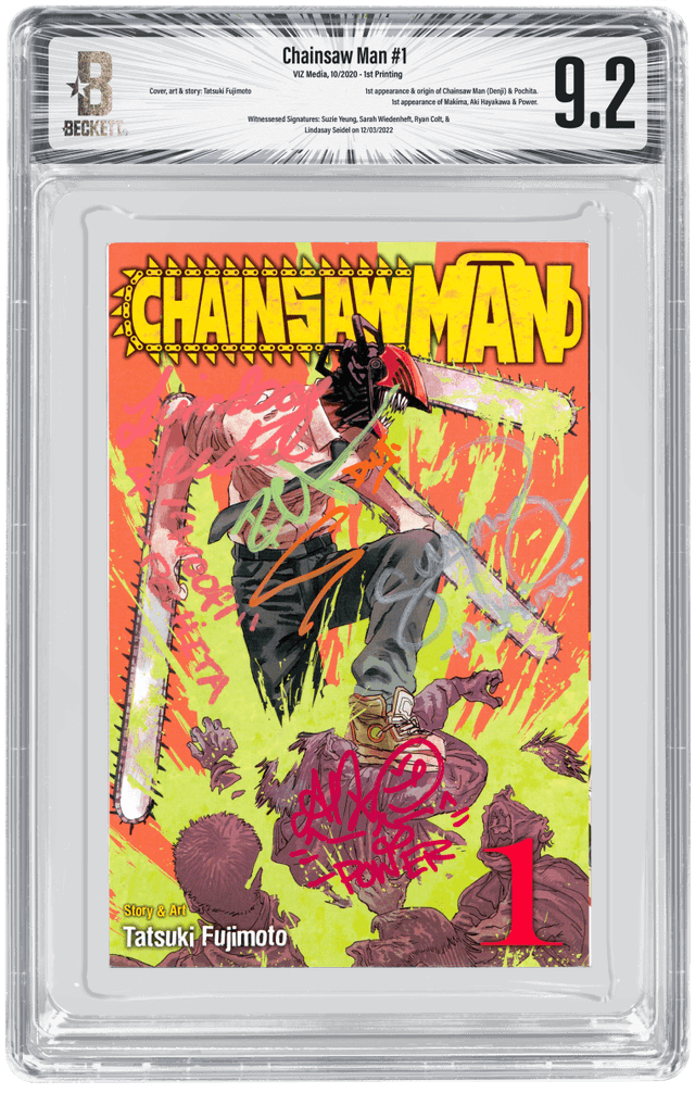 Manga Signature Authentication - Beckett