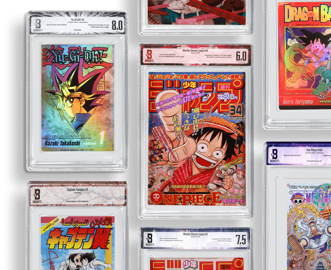 Manga Grading, Authentication, Encapsulation - Beckett
