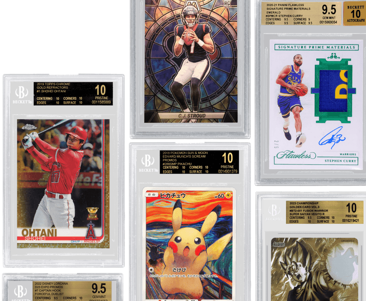Card Grading - Sports, Gaming, Non-Sports Cards - Beckett