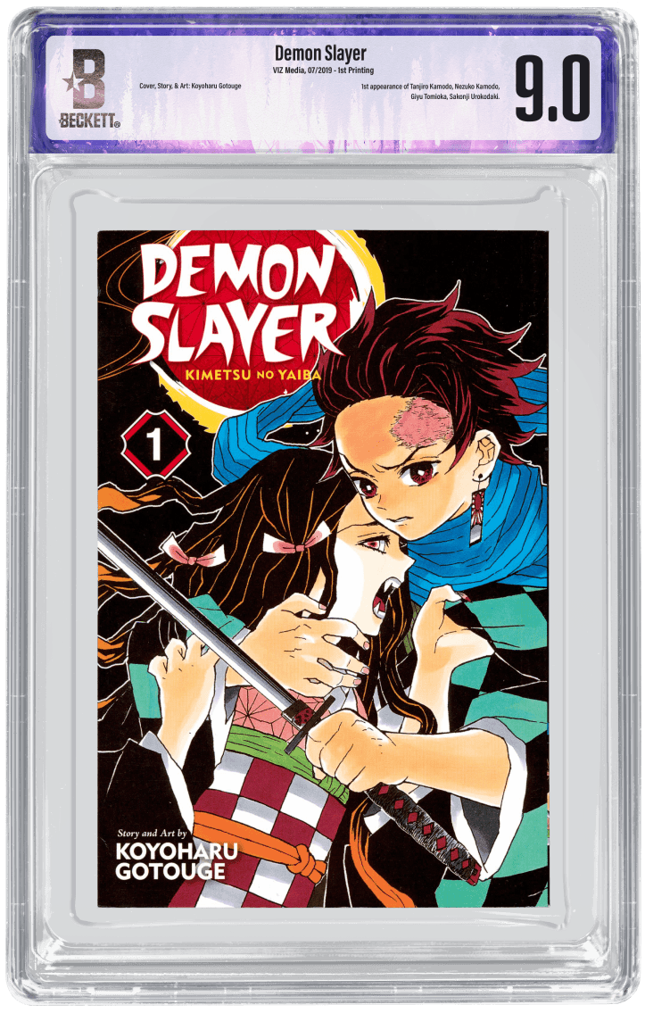 Manga Grading, Authentication, Encapsulation - Beckett