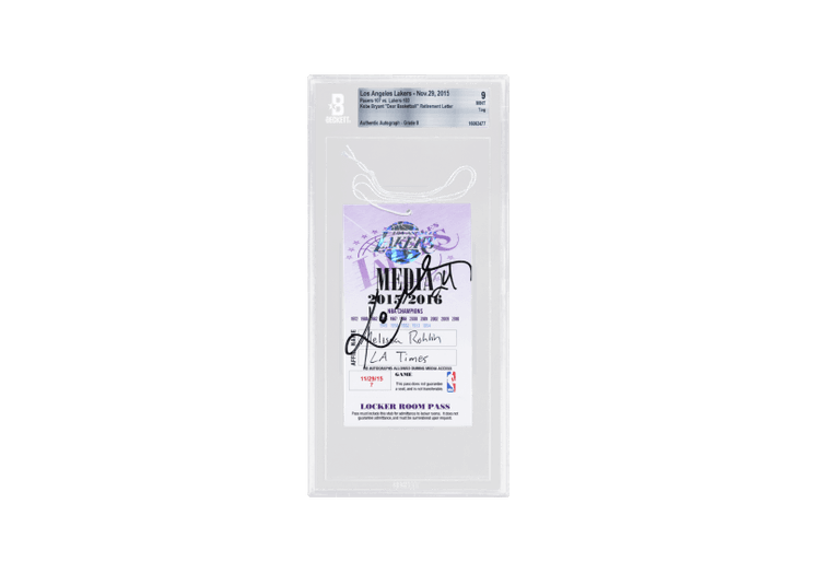 Ticket Grading Services - Beckett Authentication