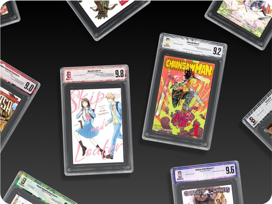 Manga Grading, Authentication, Encapsulation - Beckett