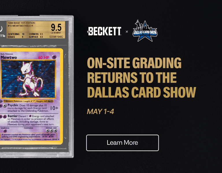 Beckett Collectibles - Grading, Authentication, Pricing & Vaulting