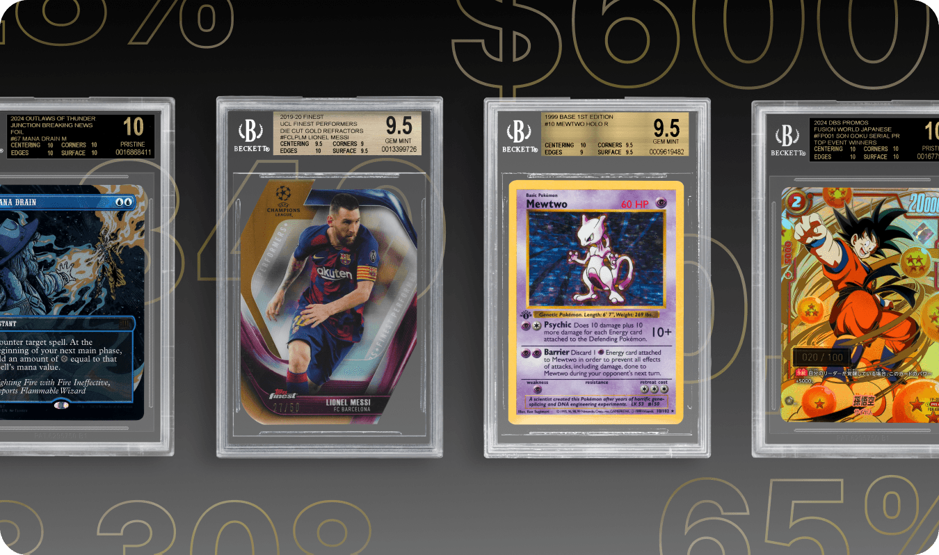 Trusted Trading Card Grading - Beckett Europe